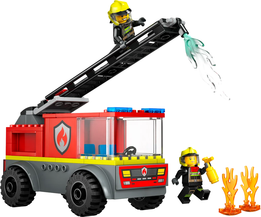 LEGO City 60463 Fire Engine with Ladder - Brick Store NZ