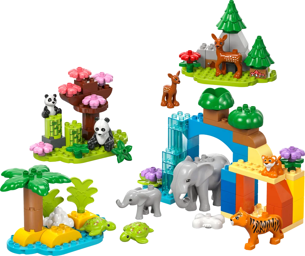LEGO DUPLO 10446 3in1 Wild Animal Families - Brick Store NZ