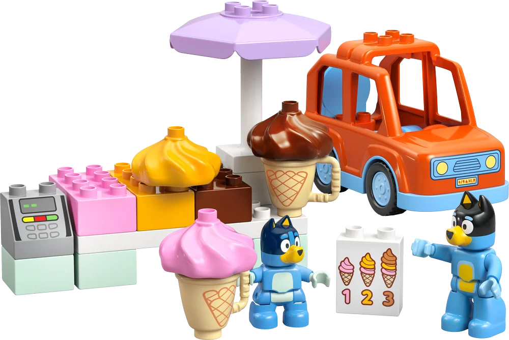 LEGO DUPLO 10458 Ice Cream Trip with Bluey - Brick Store NZ