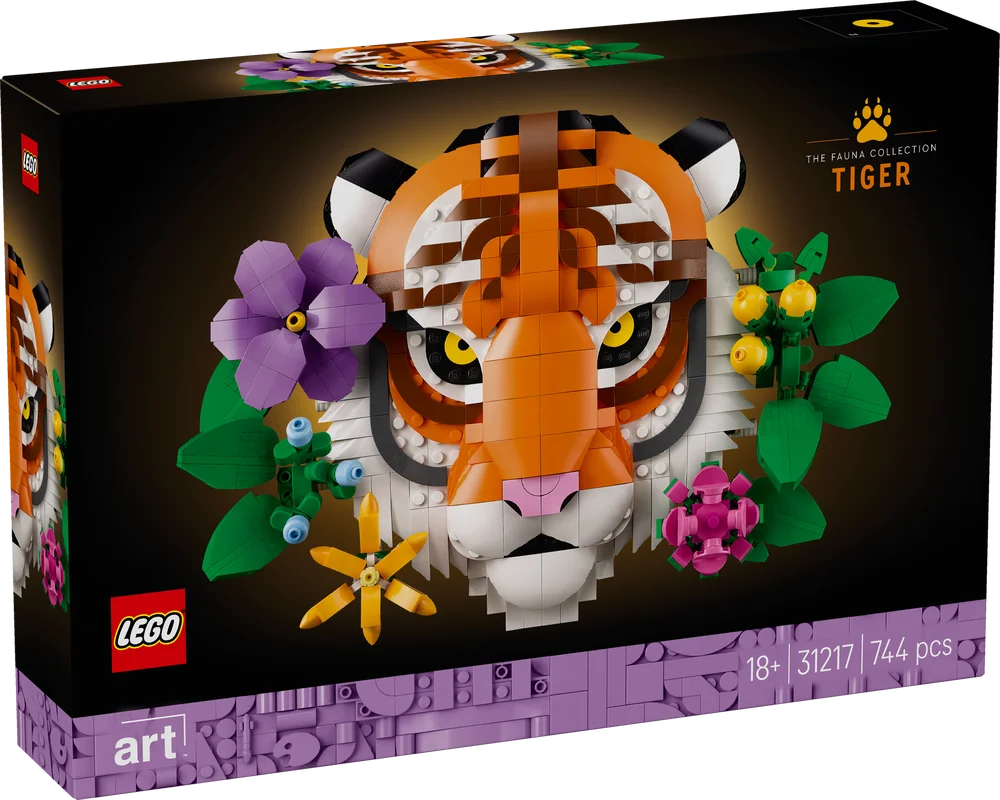 LEGO ART 31217 The Fauna Collection - Tiger - Brick Store NZ