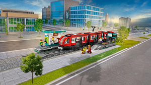 LEGO City 60423 Downtown Tram and Station - Brick Store NZ