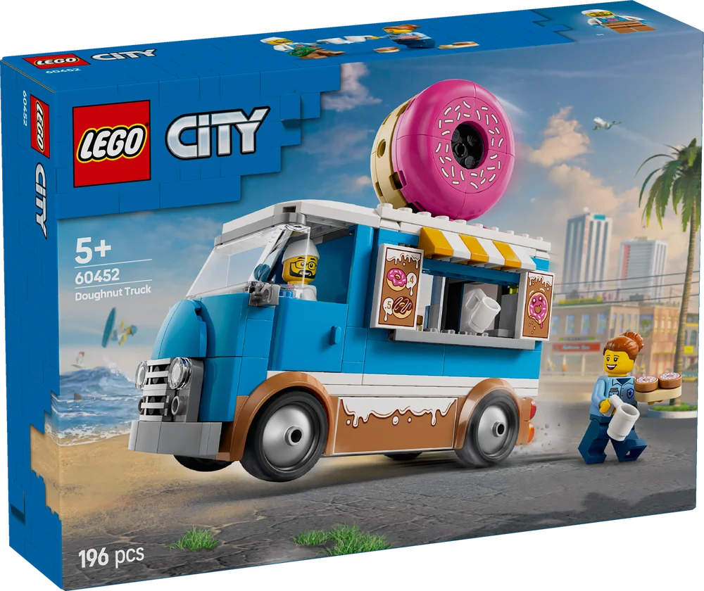 LEGO City 60452 Doughnut Truck - Brick Store NZ
