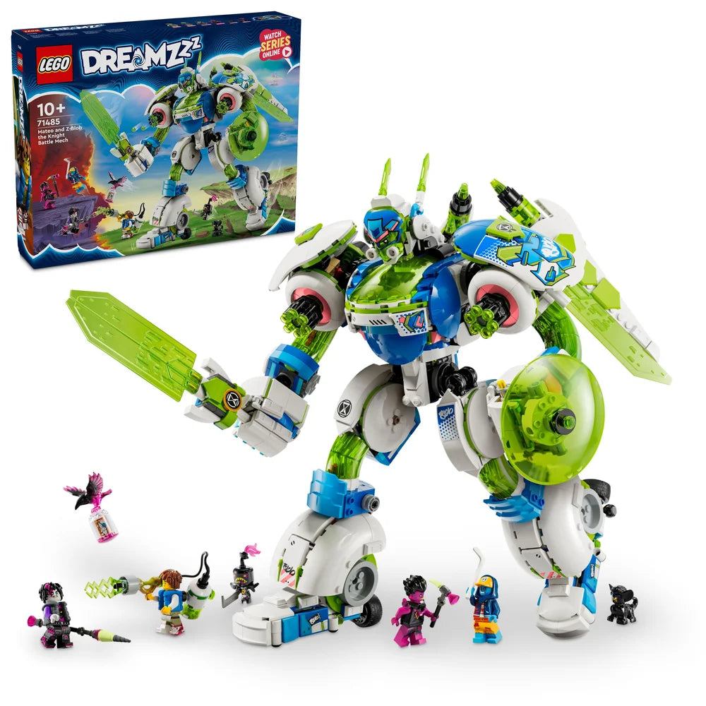 LEGO DREAMZzz 71485 Mateo and Z-Blob the Knight Battle Mech - Brick ...