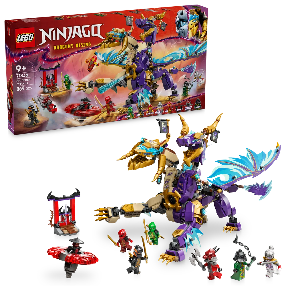 LEGO NINJAGO 71836 Arc Dragon of Focus - Brick Store NZ