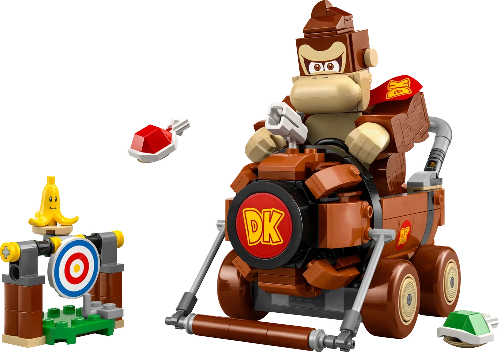 LEGO Super Mario 72033 Mario Kart – Donkey Kong & DK Jumbo - Brick Store NZ