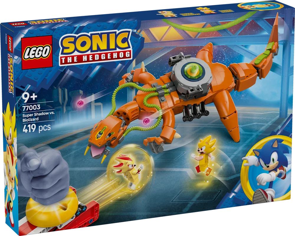 LEGO Sonic 77003 Super Shadow vs. Biolizard - Brick Store NZ
