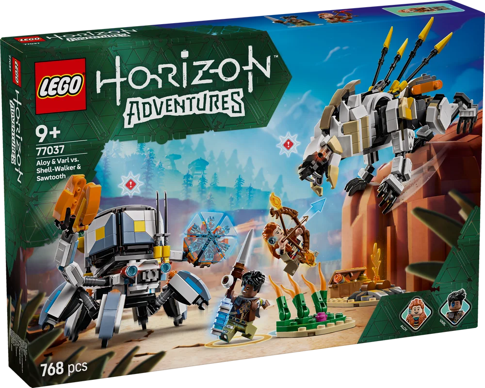 LEGO Horizon 77037 Aloy & Varl vs. Shell-Walker & Sawtooth - Brick Store NZ