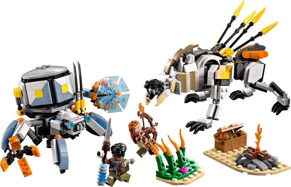 LEGO Horizon 77037 Aloy & Varl vs. Shell-Walker & Sawtooth - Brick Store NZ