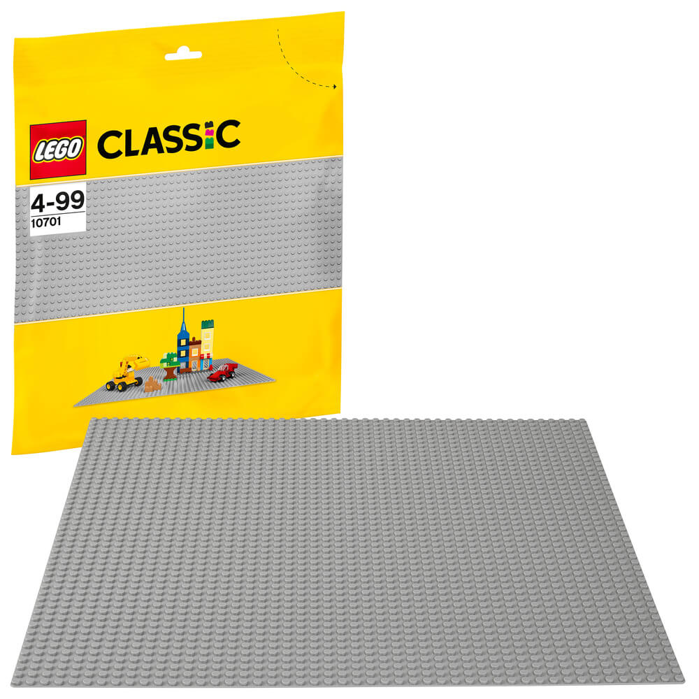 LEGO Classic 10701 Gray Baseplate - Brick Store NZ