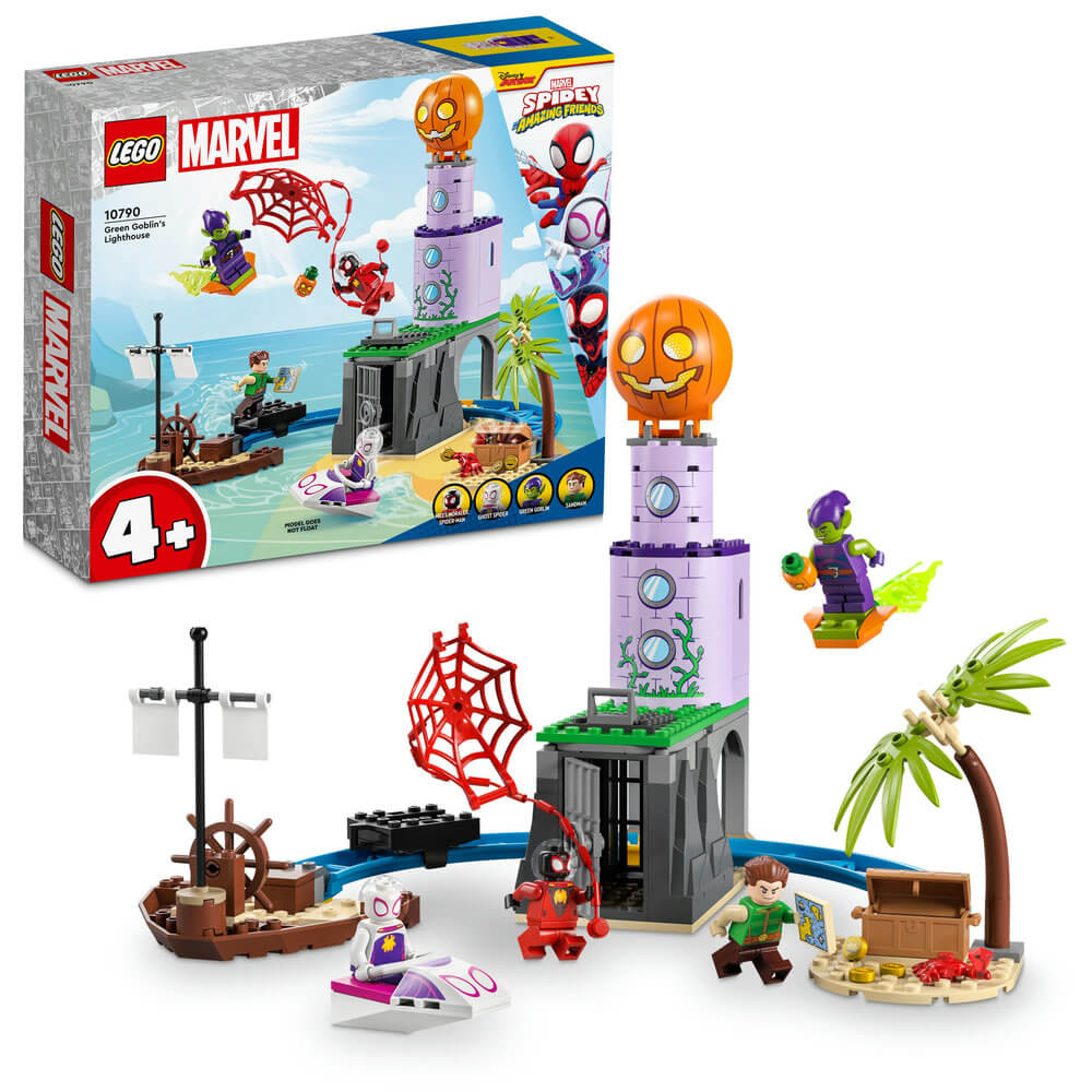 LEGO Spidey 10790 Team Spidey at Green Goblin's Lighthouse - Brick Store NZ