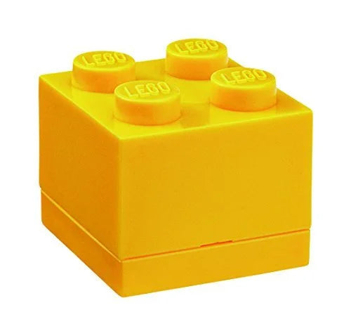 Lego Mini Box 4 Yellow – Brick Store
